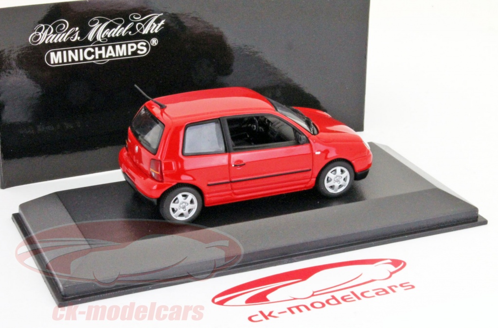 Minichamps 1:43 Volkswagen VW Lupo Bj. 2004 rot / red 430058105 ...