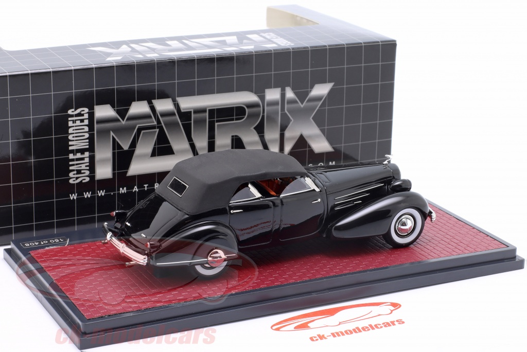 Matrix 1:43 Cadillac V16 Dual Cowl Sport Phaeton ano de construção 1937 ...