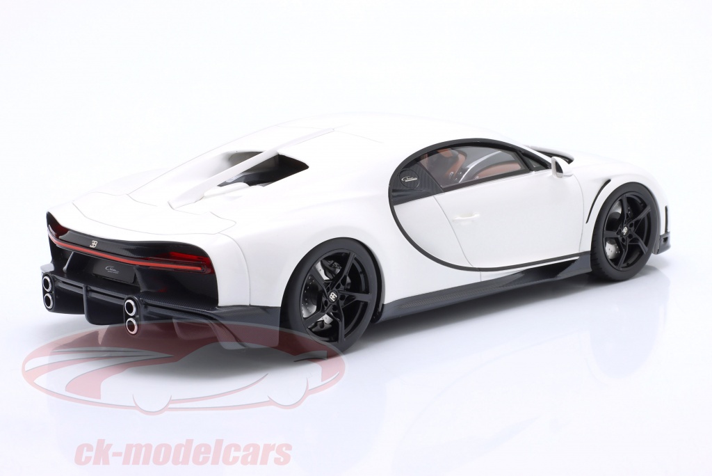 True Scale 1:18 Bugatti Chiron Super Sport Bouwjaar 2021 wit TS0439 ...