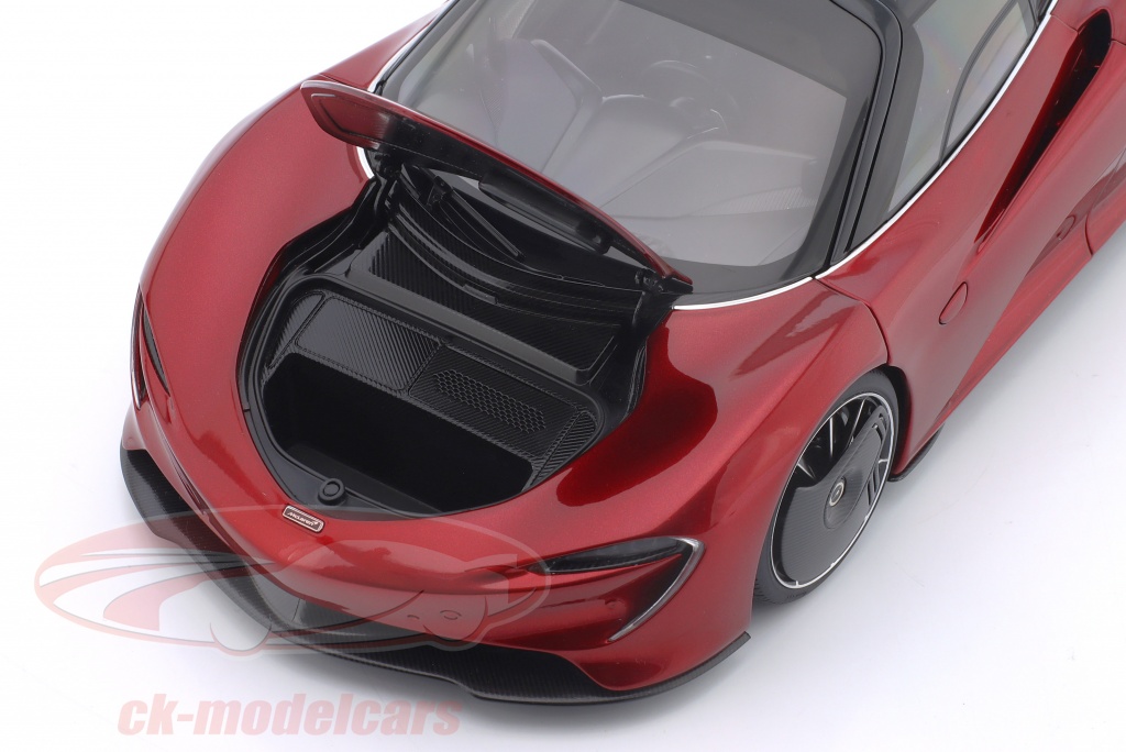 AUTOart 1:18 McLaren Speedtail year 2020 volcano red 76087 model car ...