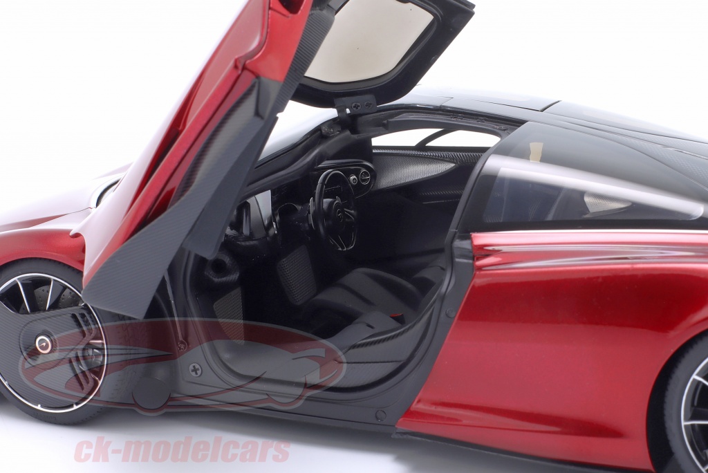 AUTOart 1:18 McLaren Speedtail year 2020 volcano red 76087 model car ...