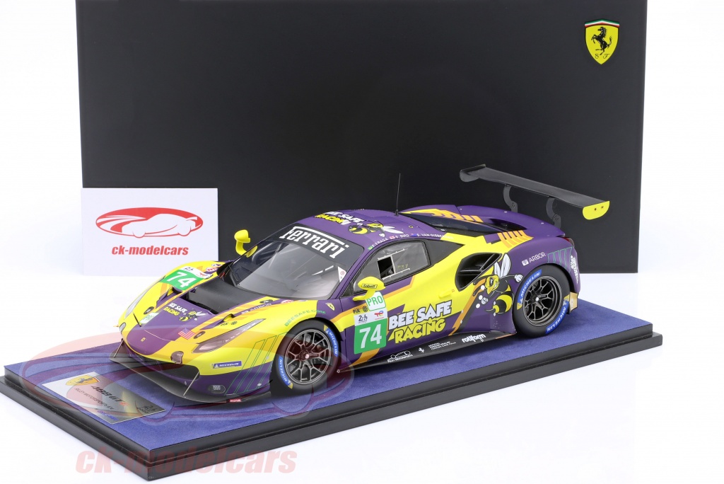 LookSmart 1:18 Ferrari 488 GTE Evo #74 24h LeMans 2022 Riley ...