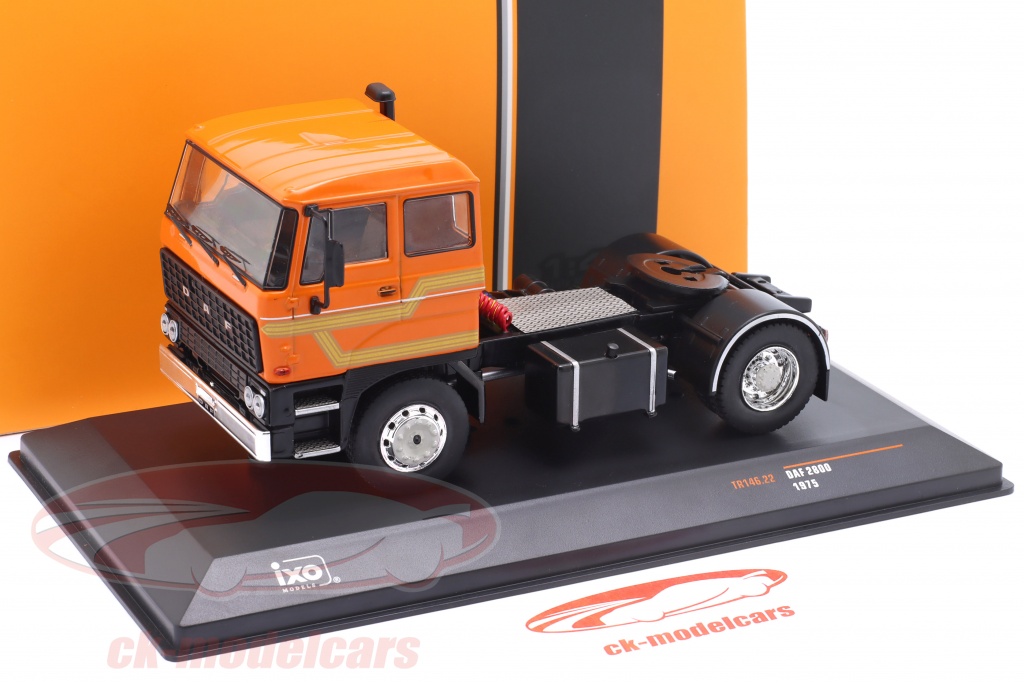Ixo 1:43 DAF 2800 SZM year 1975 orange TR146.22 model car TR146.22 ...