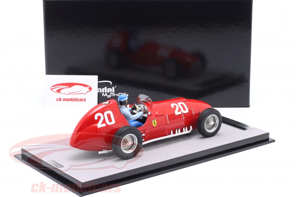 Tecnomodel 1:18 Alberto Ascari Ferrari 375 #20 6位 スイス GP 方式 1 1951 ...