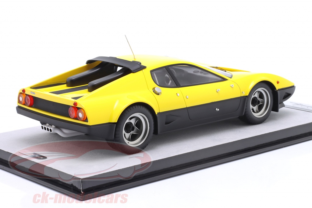 Tecnomodel 1:18 Ferrari 512 BB Clienti Corsa 1978 Modena yellow TM18 ...