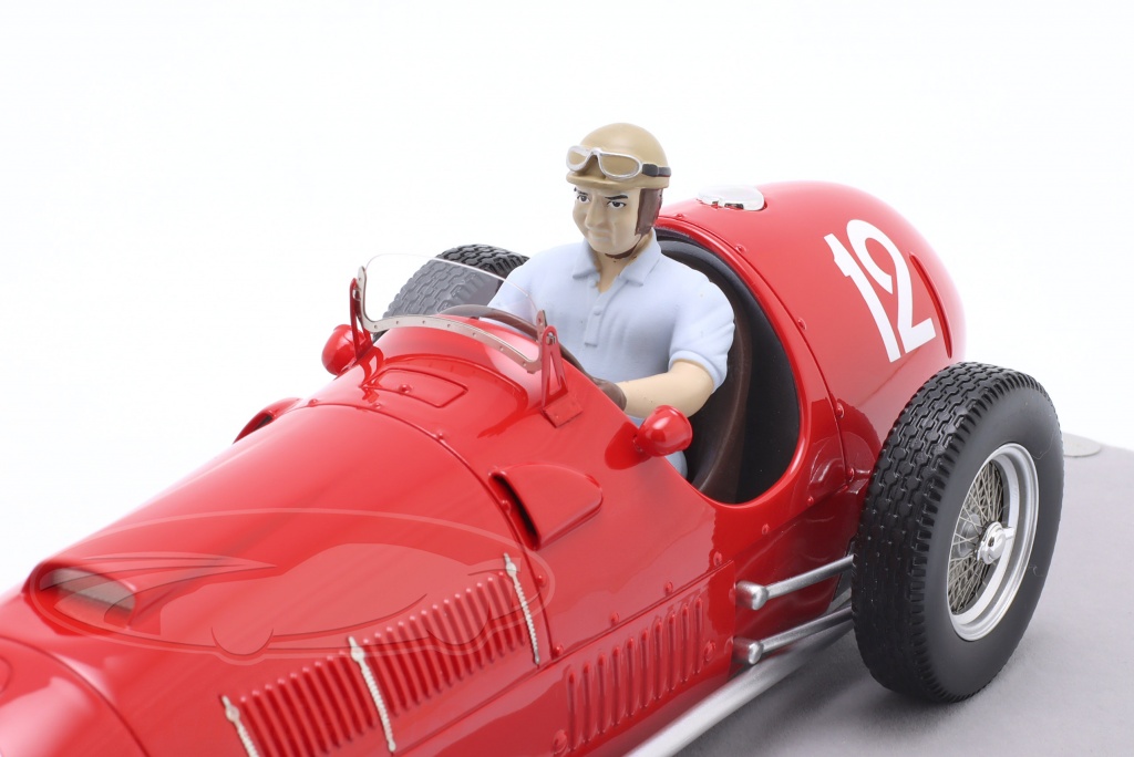 Tecnomodel 1:18 J. F. Gonzalez Ferrari 375 #12 优胜者 英国人 GP 公式 1 1951 ...