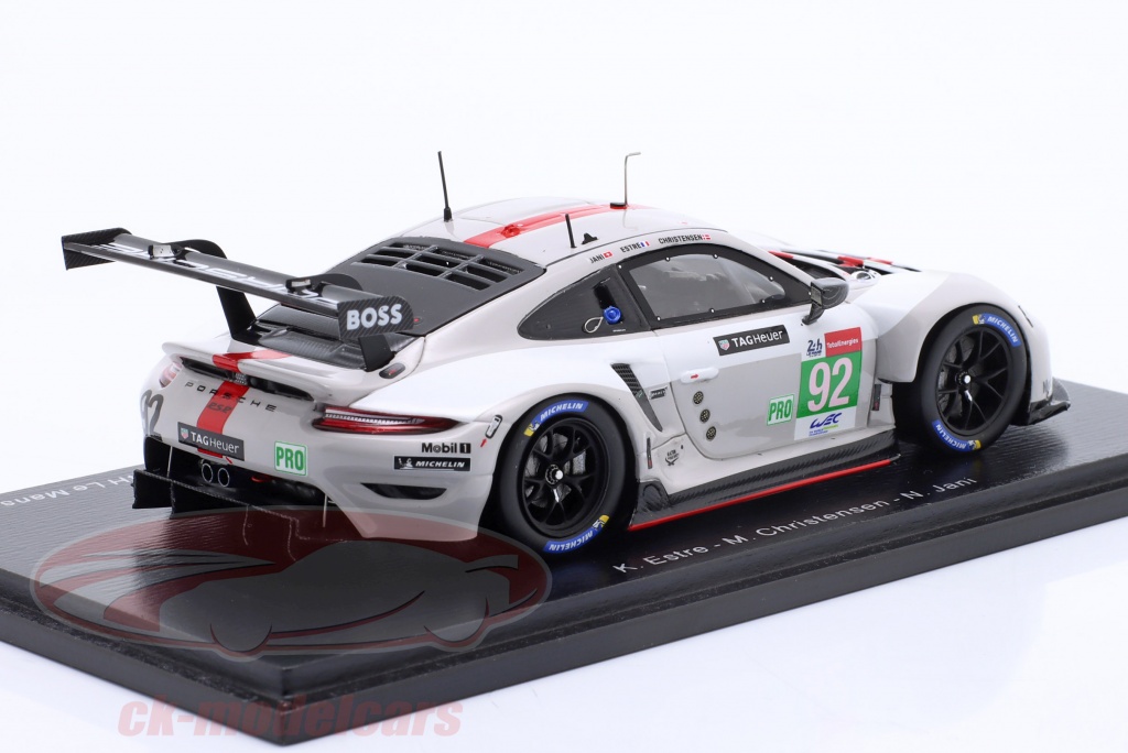 Spark 1:43 Porsche 911 RSR-19 #92 3rd LMGTE-Pro 24h LeMans 2021 Porsche GT-Team S8264 Modellauto ...