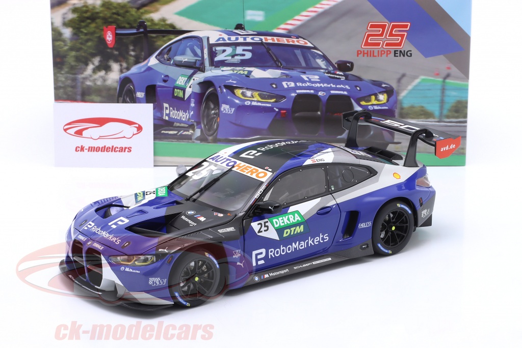 Minichamps 1:18 BMW M4 GT3 #25 DTM 2022 Philipp Eng Signature Edition ...