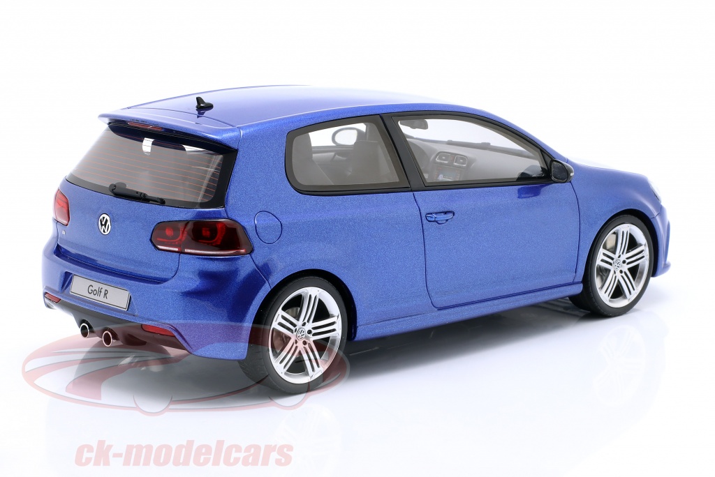 Ottomobile 1:18 Volkswagen VW Golf 6 R Bouwjaar 2010 blauw OT412 model ...