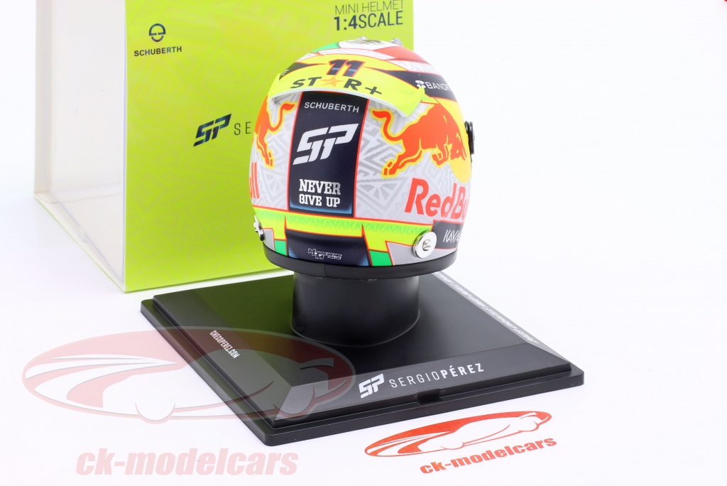 Schuberth 1:4 Sergio Perez #11 Red Bull Racing 公式 1 2023 头盔 SP-MH-4 ...