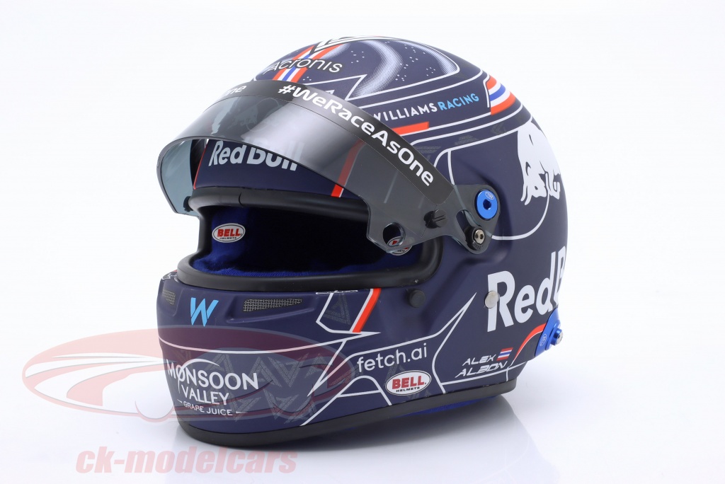 Bell 1:2 Alexander Albon #23 Williams Racing formula 1 2022 helmet ...