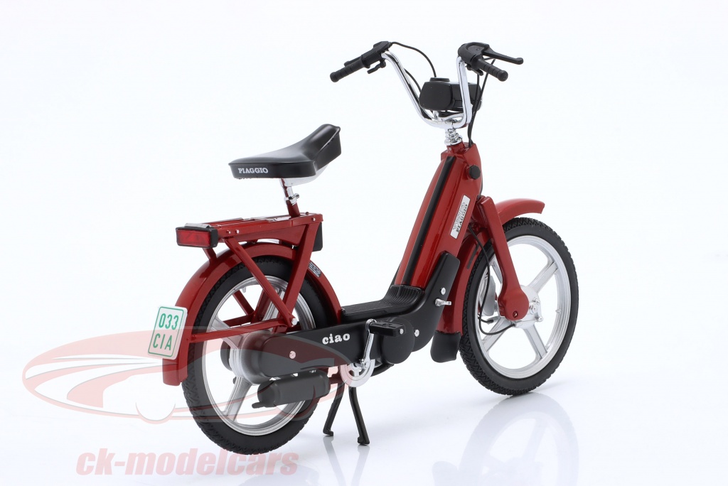 50CC Legends 1:10 Vespa Piaggio Ciao rouge métallique 50CC10033 modèle voiture 50CC10033 ...