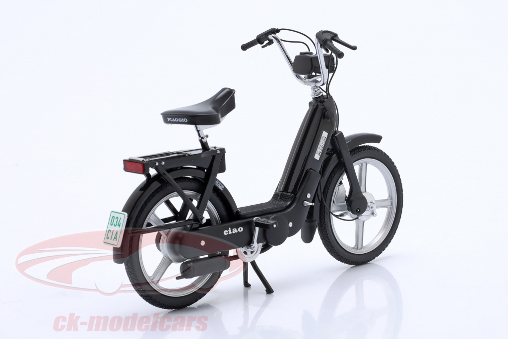 50CC Legends 1:10 Vespa Piaggio Ciao preto 50CC10034 modelo carro ...