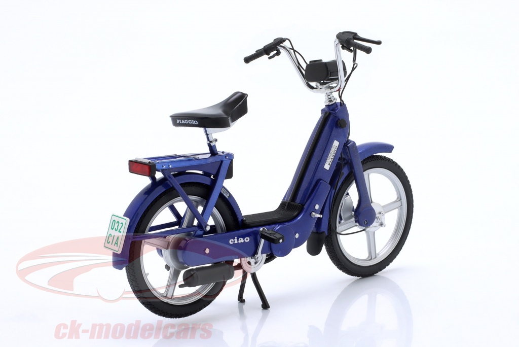 50CC Legends 1:10 Vespa Piaggio Ciao blu metallico 50CC10032 modello ...