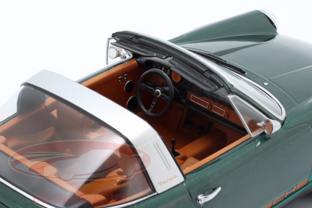KK-Scale 1:18 Porsche 911 Targa Singer Design donkergroen metalen ...