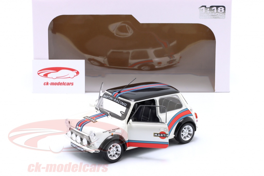 Solido 1:18 Mini Cooper Sport Martini Evocation 1998 white S1800610 ...