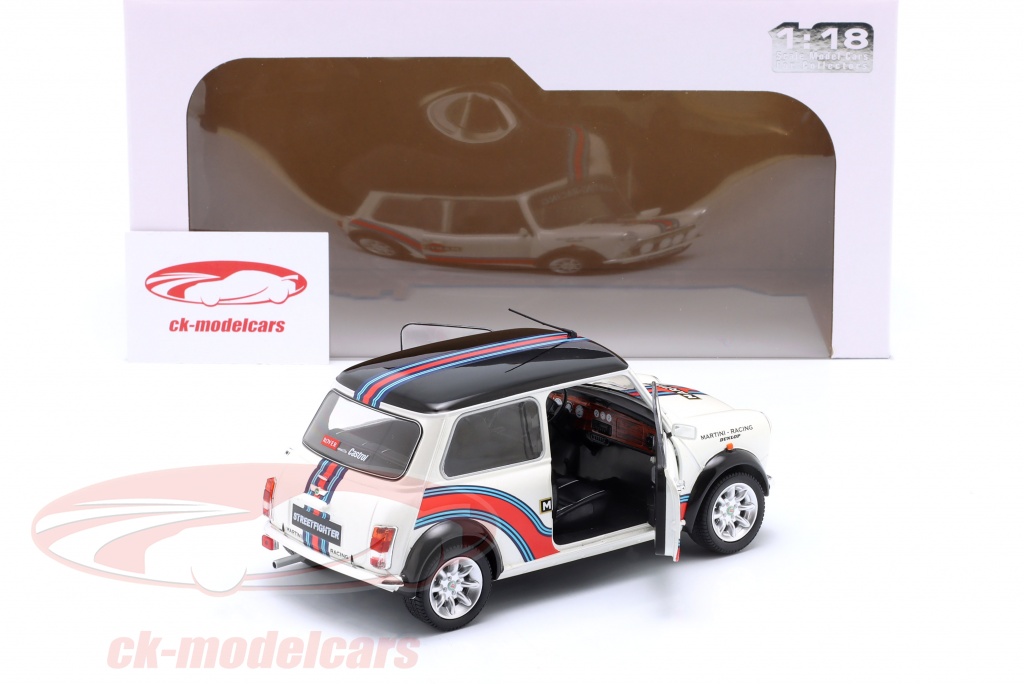 Solido 1:18 Mini Cooper Sport Martini Evocation 1998 wit S1800610 model ...