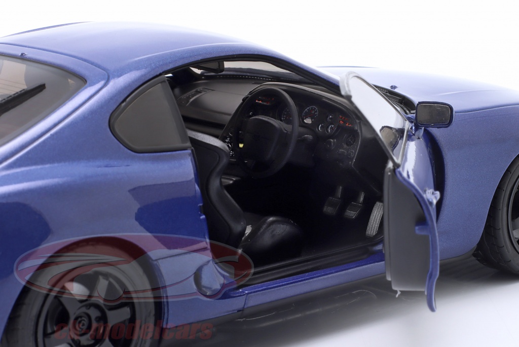 Solido 1:18 Toyota Supra MK4 (A80) Streetfighter year 1993 dark blue ...