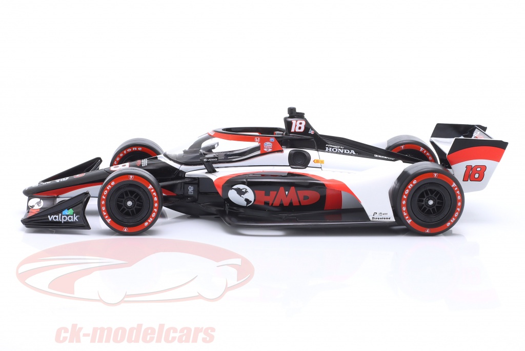 Greenlight 1:18 David Malukas Honda #18 IndyCar Series 2023 11200 model car 11200 810087065522