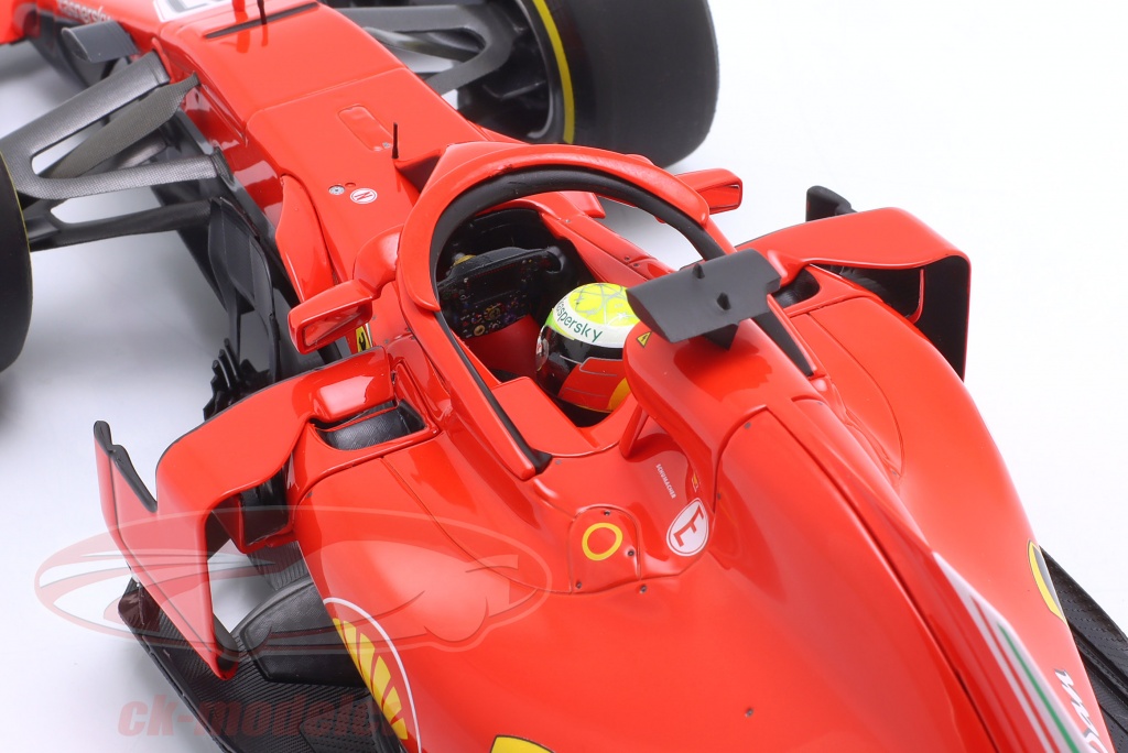 BBR Models 1:18 Mick Schumacher Ferrari SF71H #47 Formel 1 Test Fiorano ...