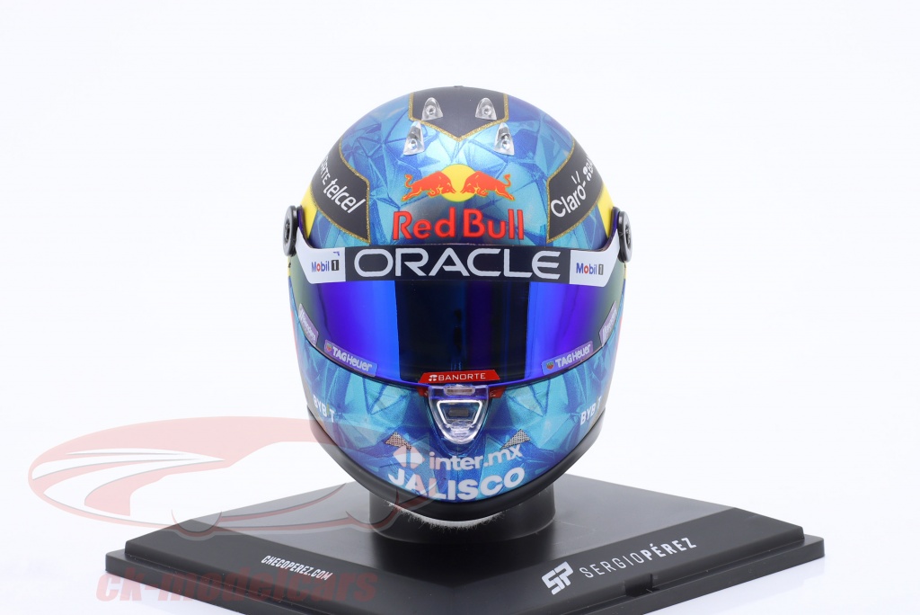 Schuberth 1:4 Sergio Perez Red Bull Racing #11 Monaco GP formula 1 2023 ...