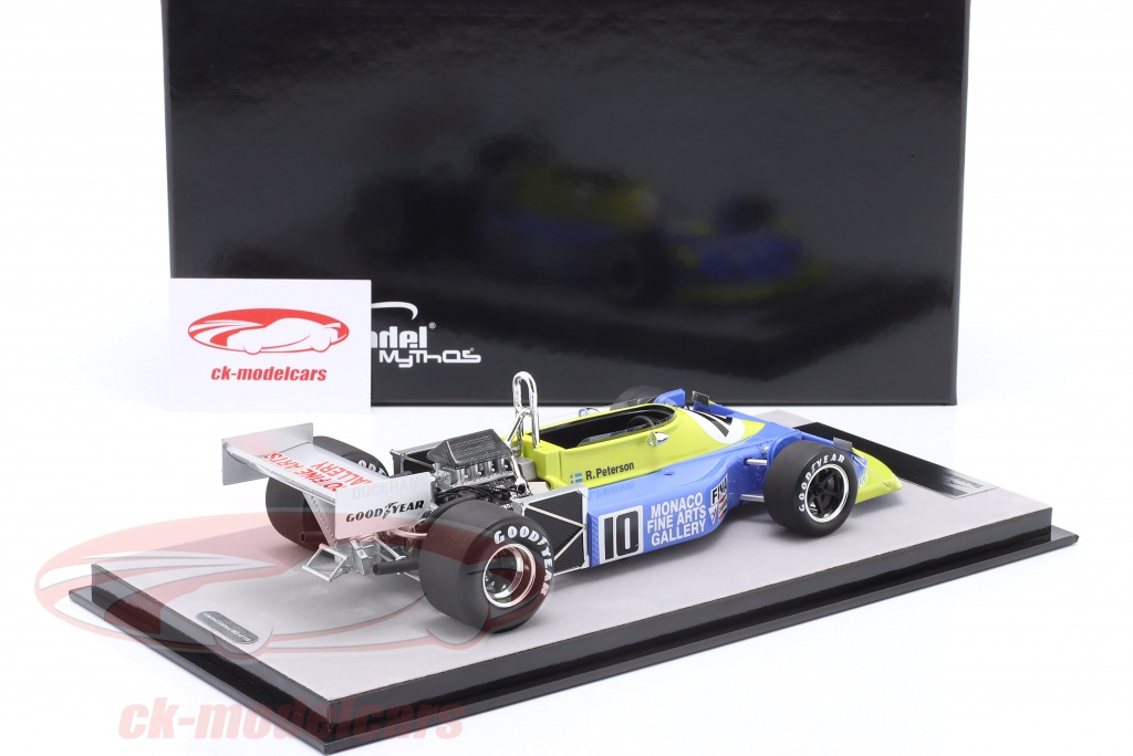 Tecnomodel 1:18 Ronnie Peterson March 761 #10 Mónaco GP fórmula 1 1976 TM18-222C modelo coche ...