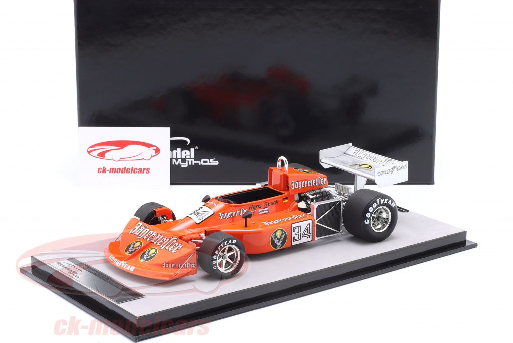 Tecnomodel 1:18 Hans-Joachim Stuck March 761 #34 Deutschland GP Formel 1 1976 TM18-222D ...
