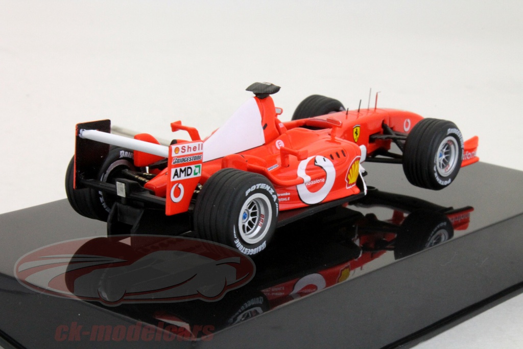 HotWheels Elite 1:43 M. Schumacher F2003-GA #1 GP de Italia de Fórmula ...