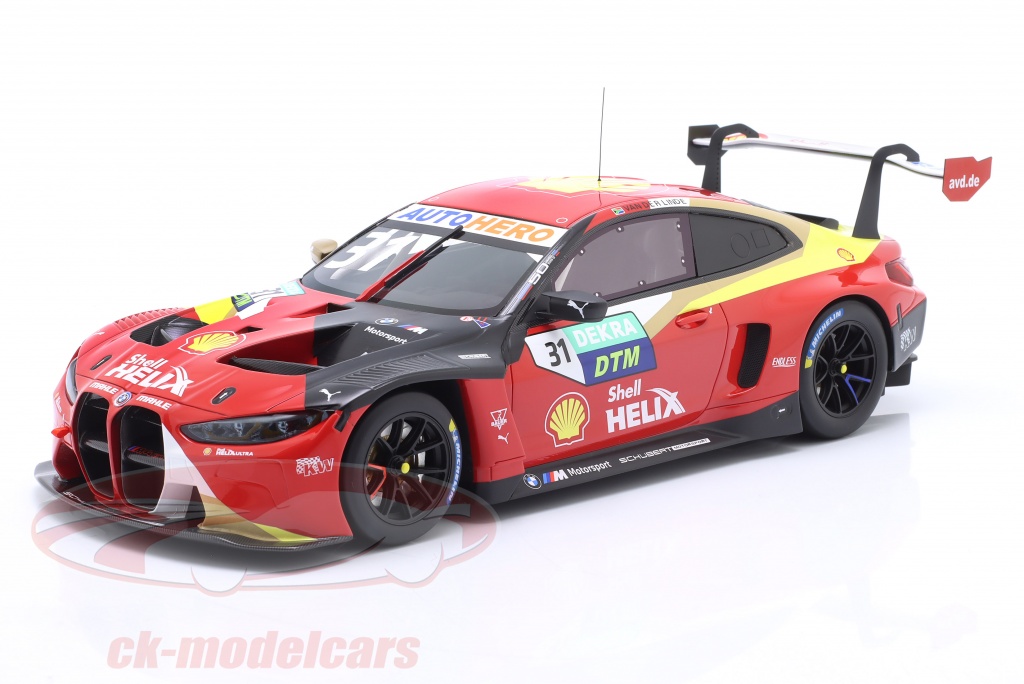 True Scale 1:18 BMW M4 GT3 #31 DTM 冠军 2022 Sheldon van der Linde TS0447 模型 汽车 TS0447 4895183678254