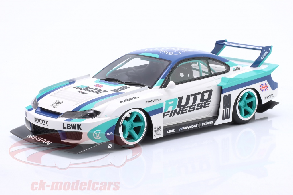True Scale 1:18 LB-Super Silhouette Nissan S15 Silvia #99 Auto Finesse ...