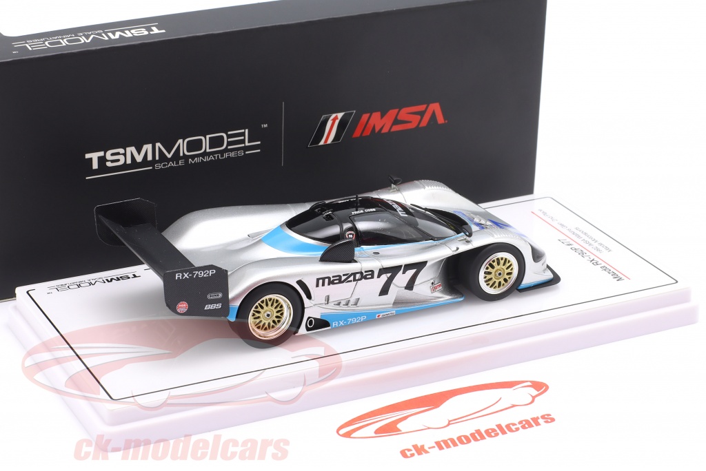 True Scale 1:43 Mazda RX-792P #77 2番目 Watkins Glen IMSA 1992 P. Cobb ...