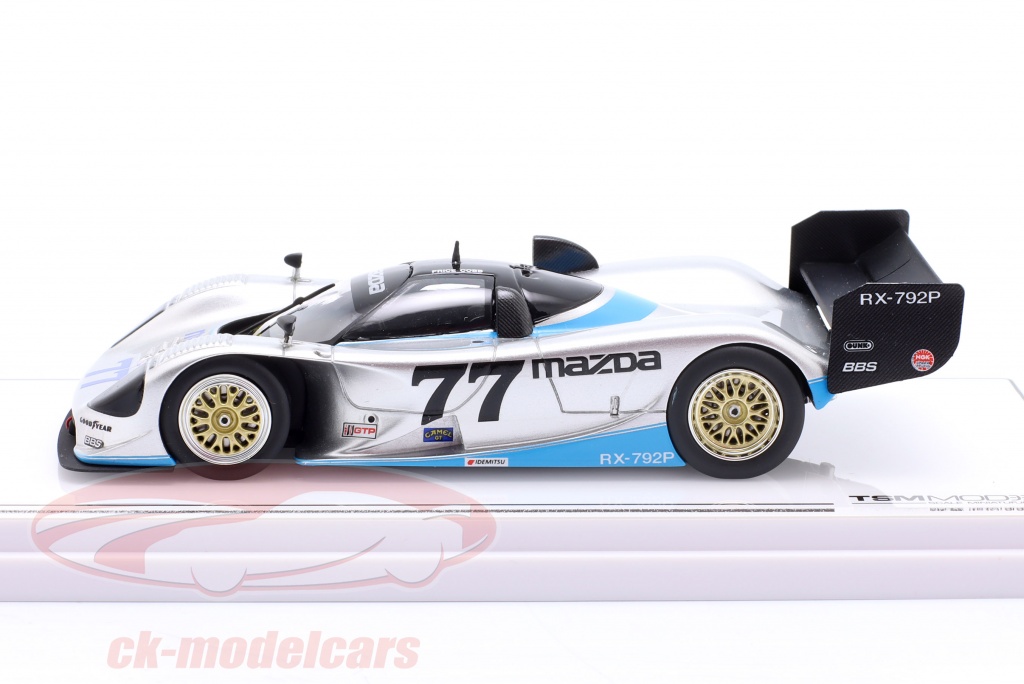 True Scale 1:43 Mazda RX-792P #77 2nd Watkins Glen IMSA 1992 P. Cobb ...