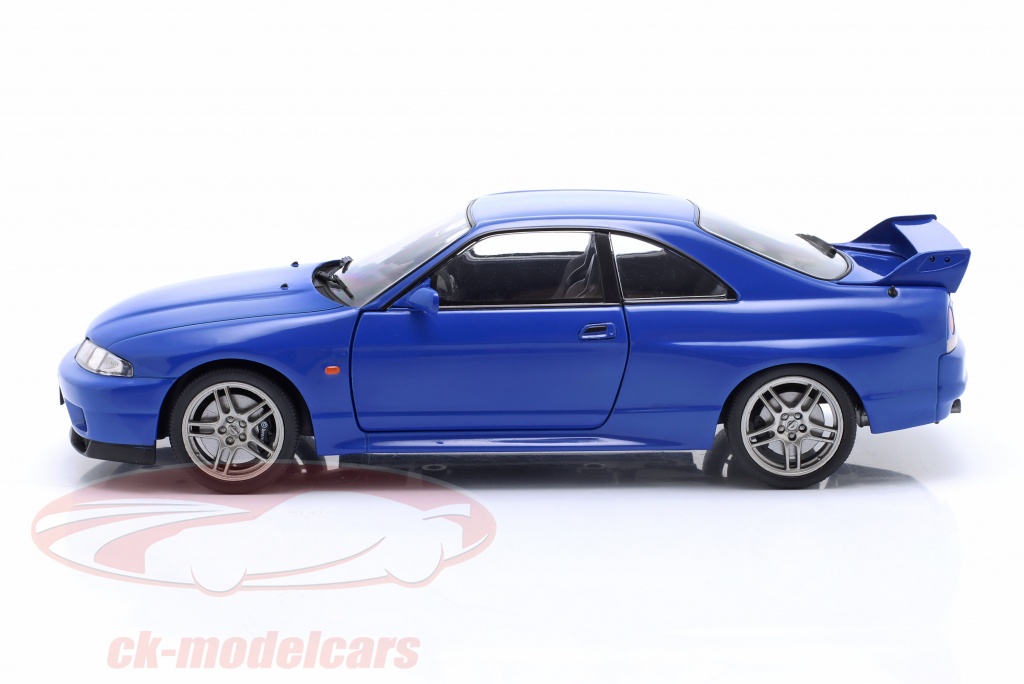 WhiteBox 1:24 Nissan Skyline GT-R (R33) RHD year 1997 blue WB124172-O ...