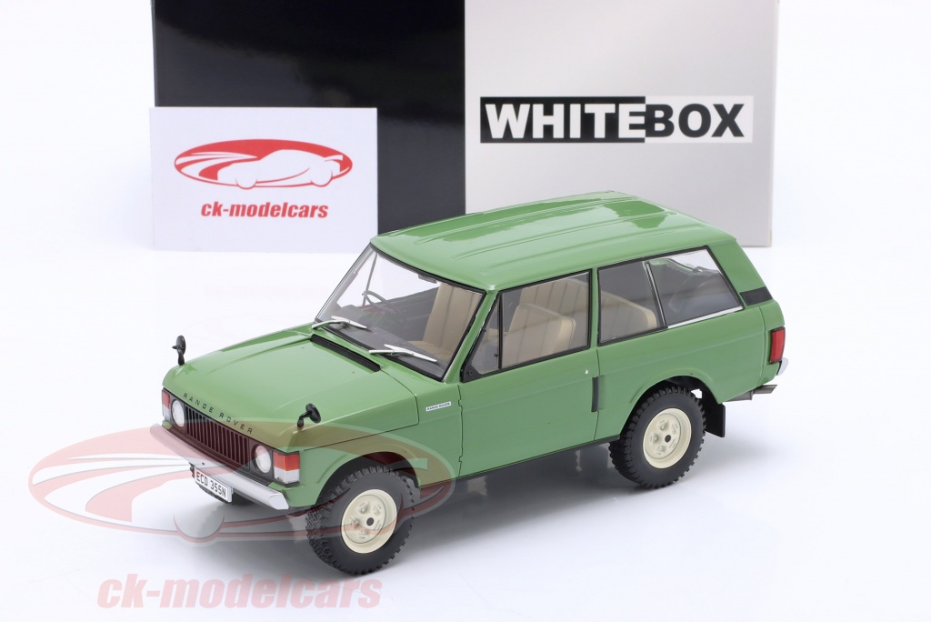 WhiteBox 1:24 Land Rover Range Rover RHD Baujahr 1970 green WB124171 ...