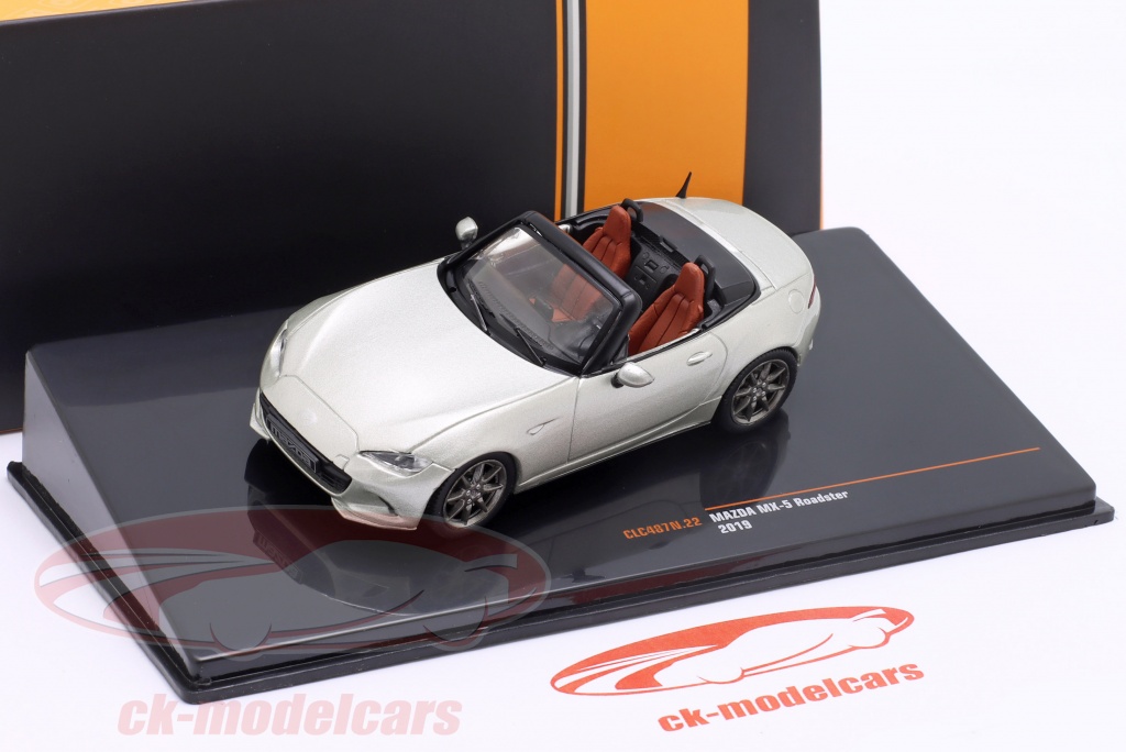 Ixo 1:43 Mazda MX-5 Roadster year 2019 beige metallic CLC487N.22 model ...