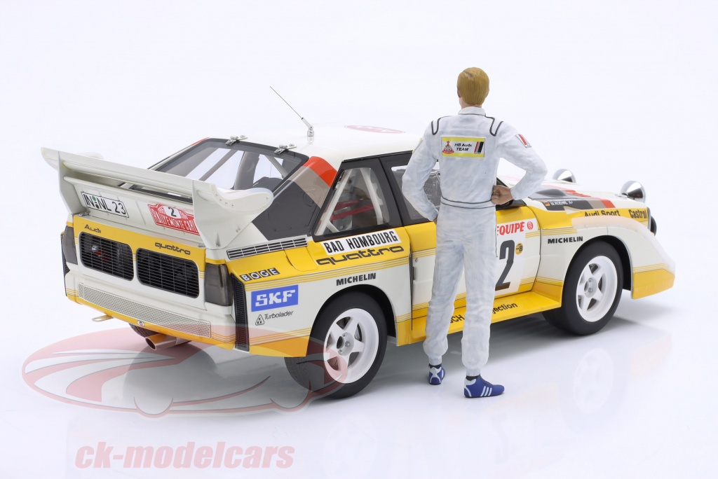 AUTOart 1:18 Audi Quattro S1 #2 4° Rallye Monte Carlo 1986 Röhrl ...