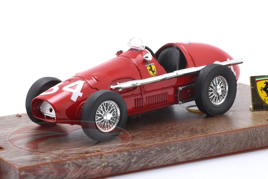 Brumm 1:43 Alberto Ascari Ferrari 500 F2 #34 formel 1 Verdensmester ...