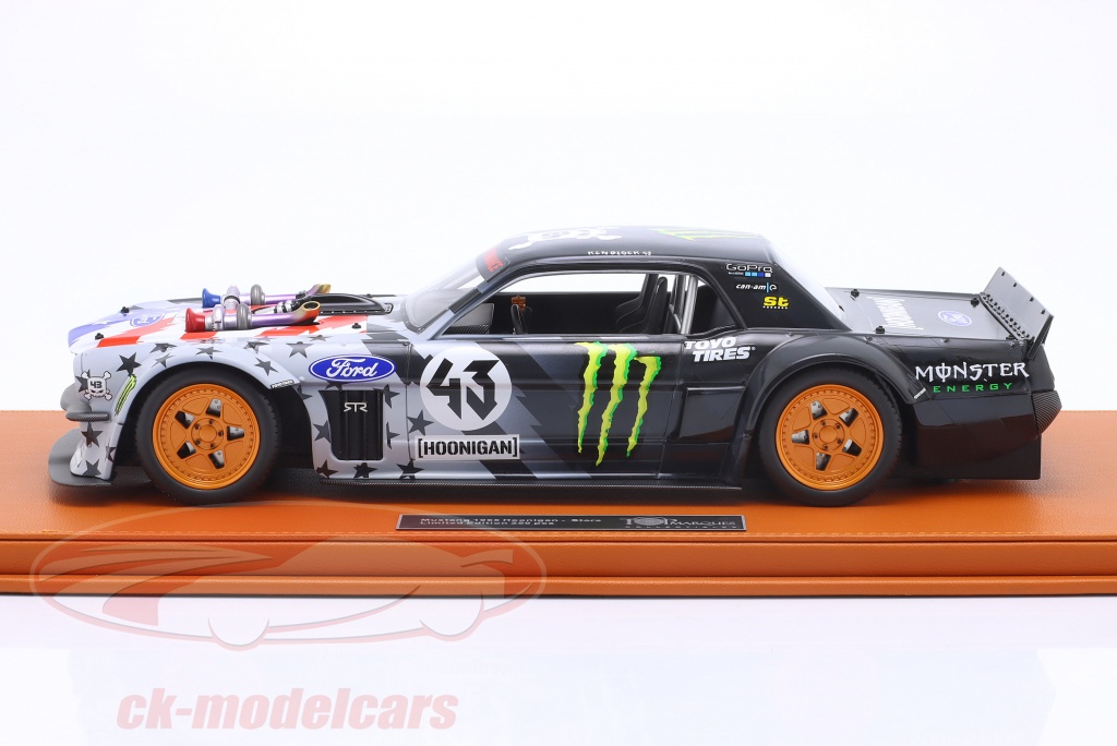 TopMarques 1:12 Ford Mustang Hoonigan V2 #43 Ken Block 1965 stars and ...