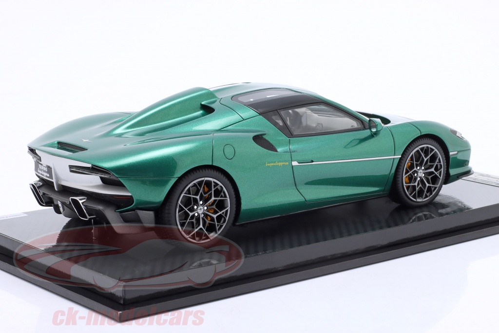 Tecnomodel 1:18 Touring Superleggera Arese RH95 建設年 2021 緑 メタリックな TM18 ...