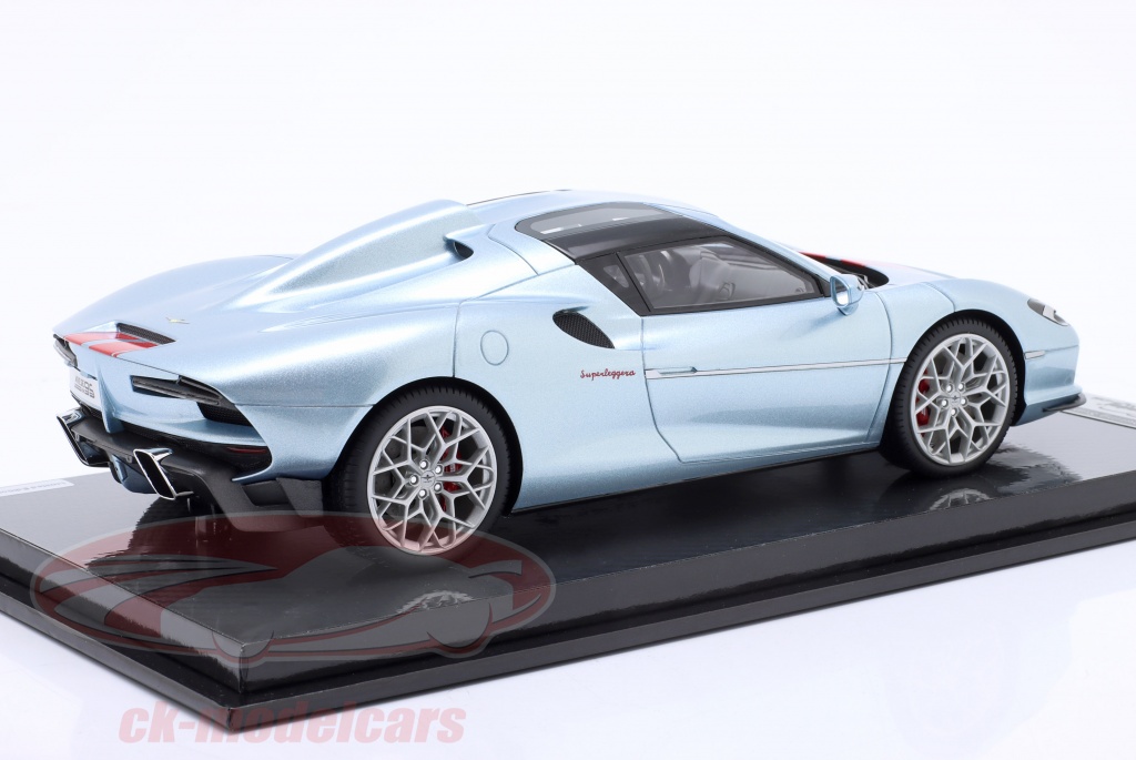 Tecnomodel 1:18 Touring Superleggera Arese RH95 建設年 2021 銀 メタリックな TM18 ...