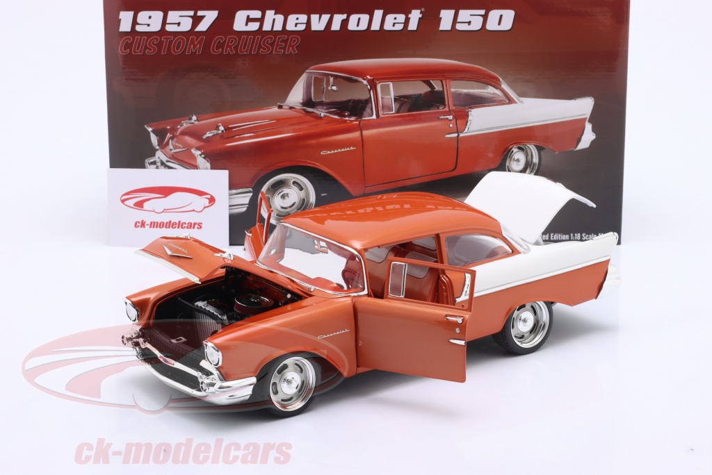 GMP 1:18 Chevrolet 150 Custom Cruiser Año de construcción 1957 naranja ...