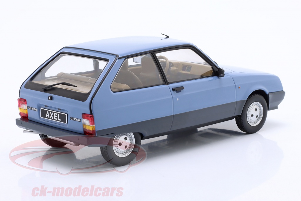 Triple9 1:18 Citroen Axel 12 TRS Год постройки 1990 Светло-синий T9 ...