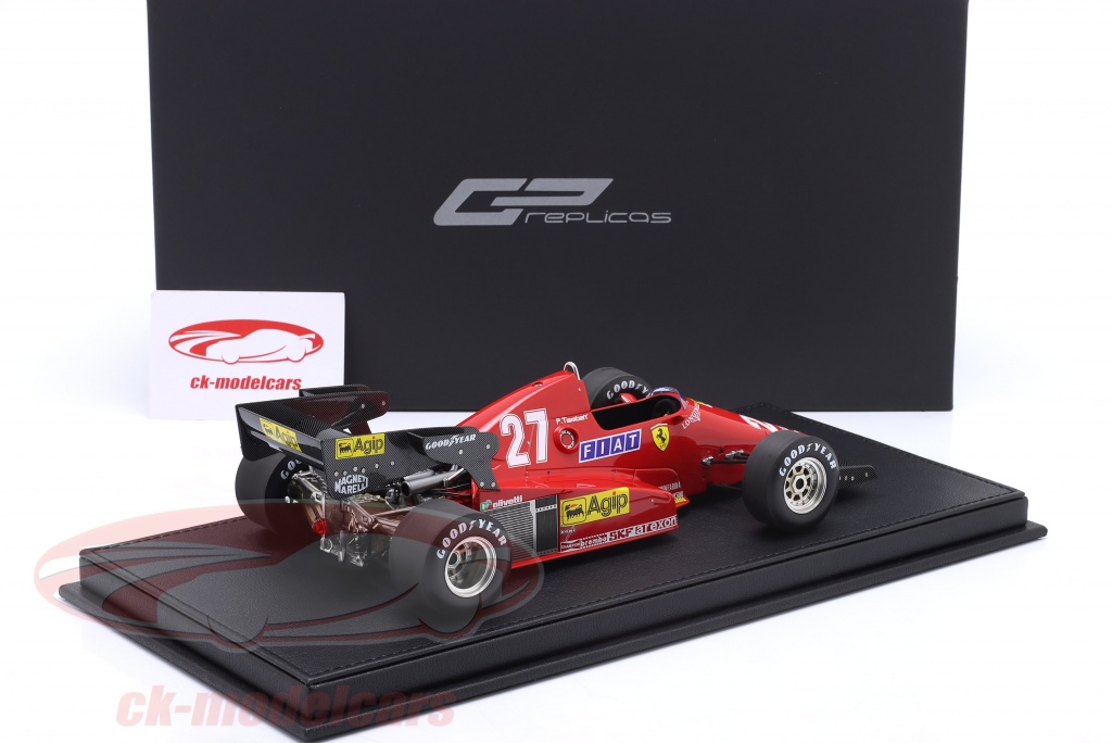 GP Replicas 1:18 Patrick Tambay Ferrari 126C3 #27 第二名 荷兰语 GP 公式 1 1983 ...