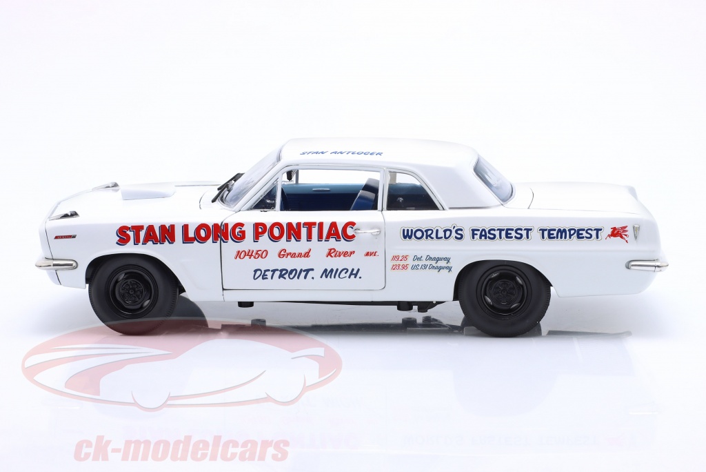 Highway 61 Collectibles 1:18 Pontiac Tempest 1963 Worlds Fastest ...