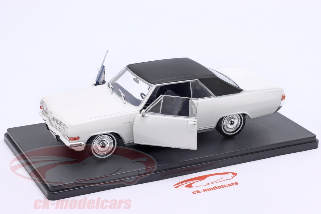 Hachette 1:24 Opel Diplomat V8 Coupe 建設年 1965 白 / 黒 G1648005 モデル 車 ...