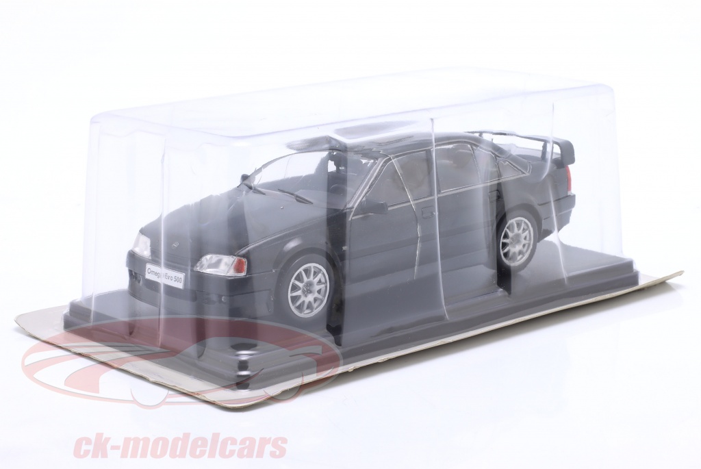 Hachette 1:24 Opel Omega Evolution 500 Baujahr 1991 schwarz G1648007 ...