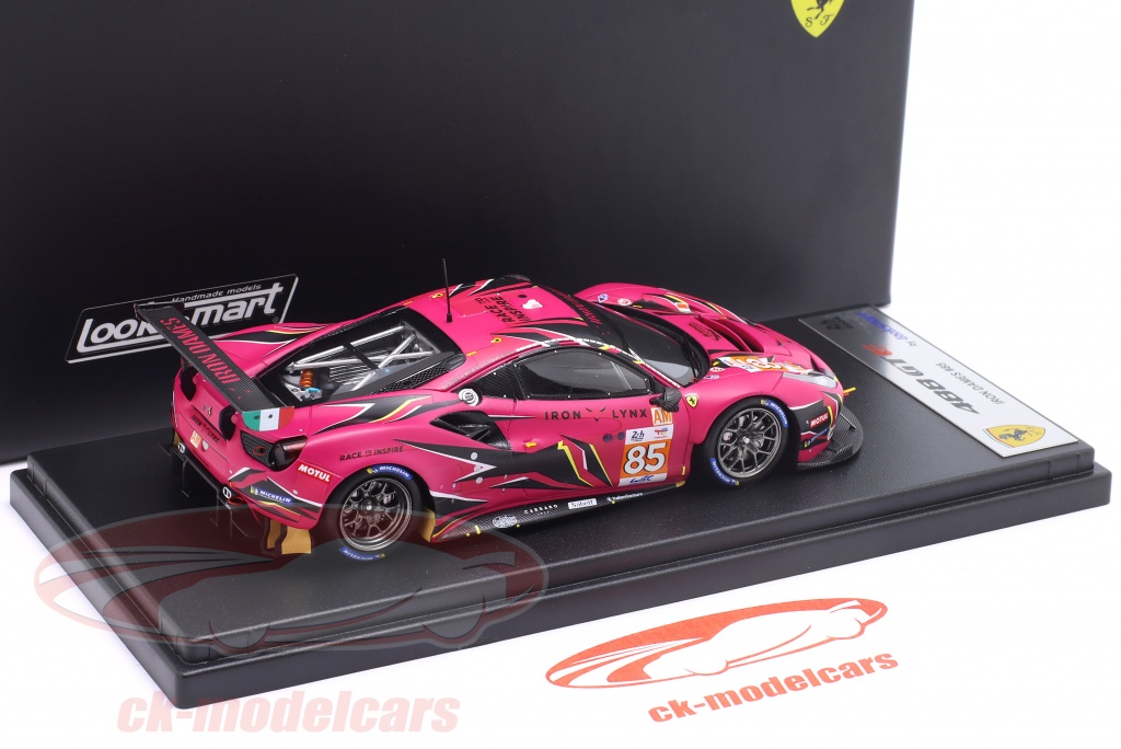 LookSmart 1:43 Ferrari 488 GTE Evo #85 24h LeMans 2022 Iron Dames ...