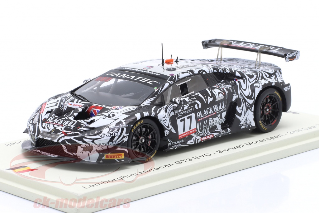 Spark 1:43 Lamborghini Huracan GT3 Evo #77 24h Spa 2022 Barwell ...