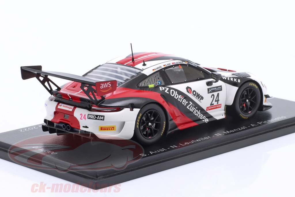 Spark 1:43 Porsche 911 GT3 R #24 24h Spa 2022 Herberth Motorsport SB525 ...