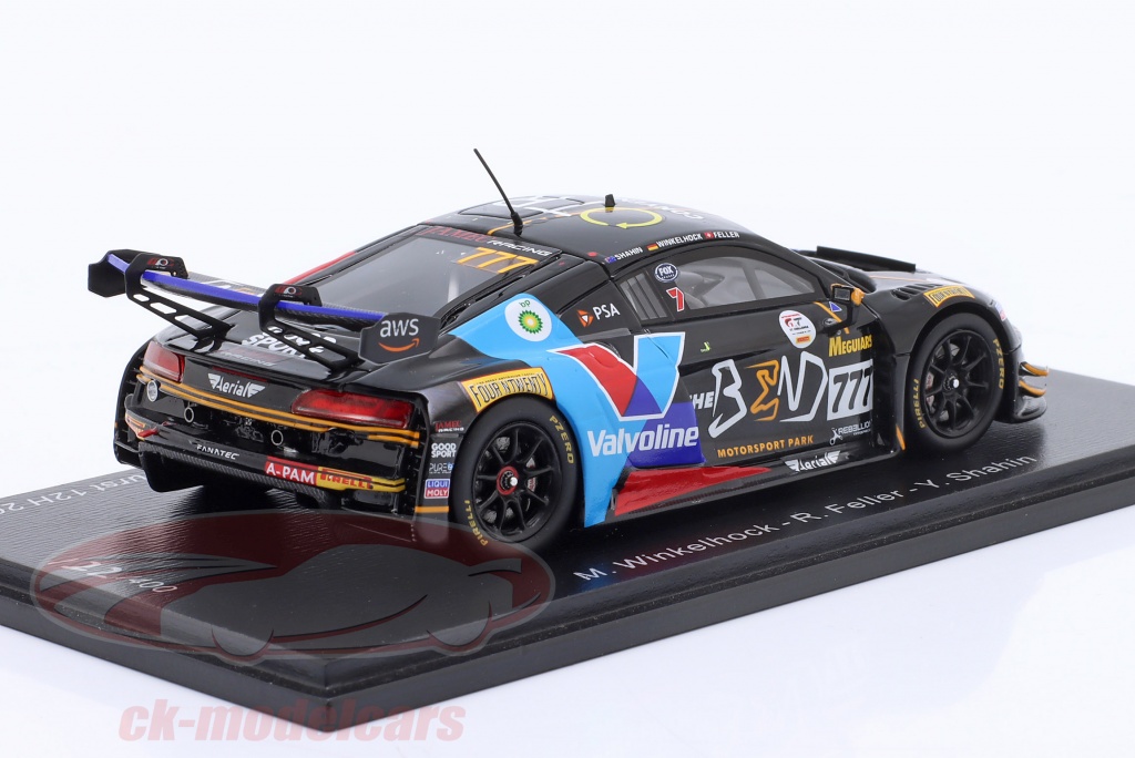 Spark 1:43 Audi R8 LMS GT3 #777 7mo Bathurst 12H 2022 Audi Sport Team Valvoline AS064 modelo ...